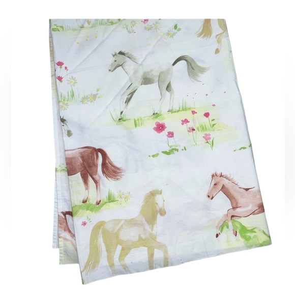 Other | Horse Fabric Remnant Vintage Horse Print Fabric | Poshmark